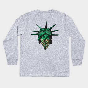 Statue of Liberty Bandana Bandit - Tears - T-Shirt | TeePublic