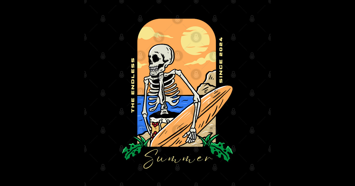 The Endless Summer 2024 - Summer - Sticker | TeePublic