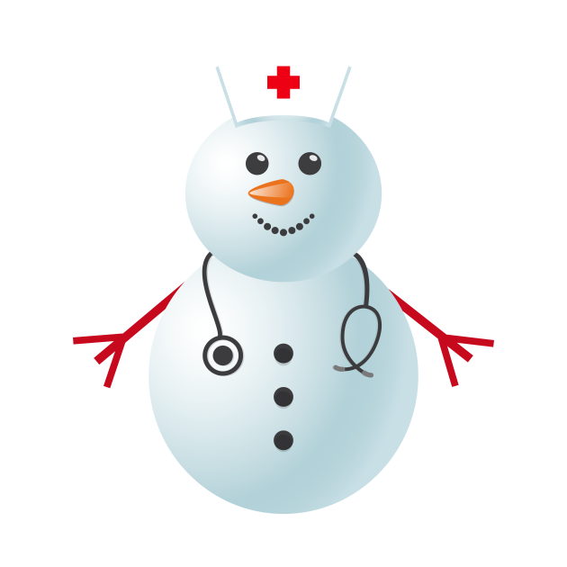 Nurse Snowman Christmas - Christmas - T-Shirt | TeePublic