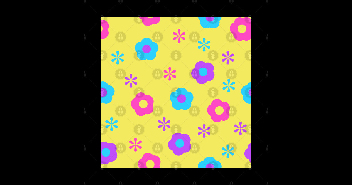Bib flower 80s colour theme - Bib Flower - Posters and Art Prints ...