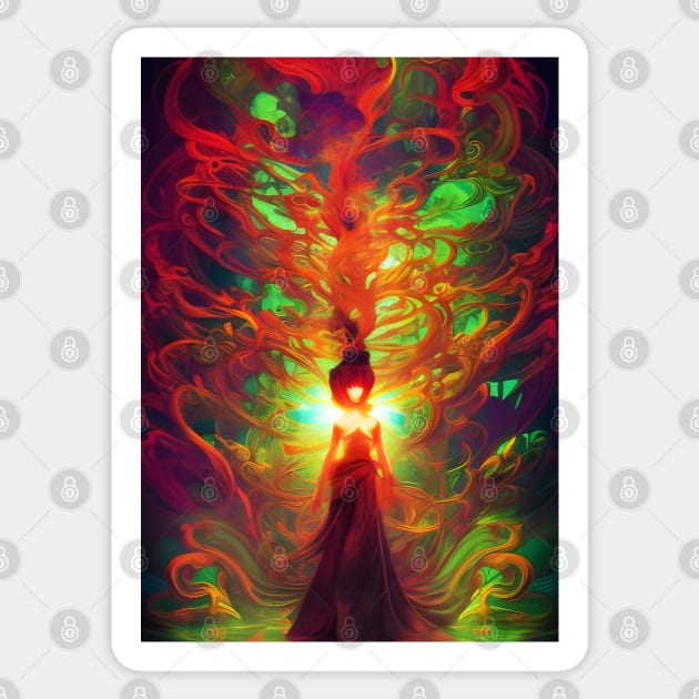 The magic of imagination - The Magic Of Imagination - Sticker | TeePublic