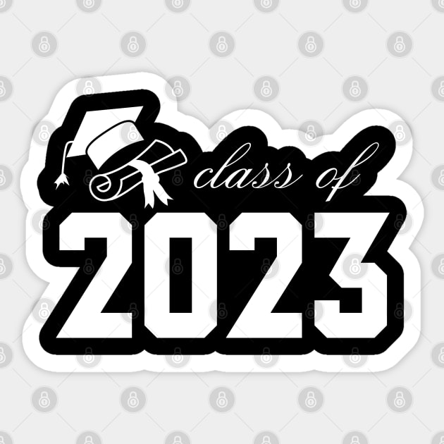 Class Of 2023 Graduation - Class Of 2023 Graduation - Sticker | TeePublic