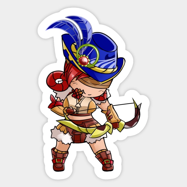Ranger Archer Ragnarok M Eternal Love - Ragnarok - Sticker | TeePublic
