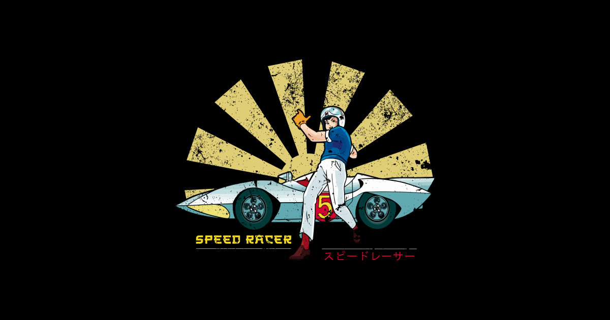 Speed Racer Retro Japanese - Speed Racer - Sticker | TeePublic