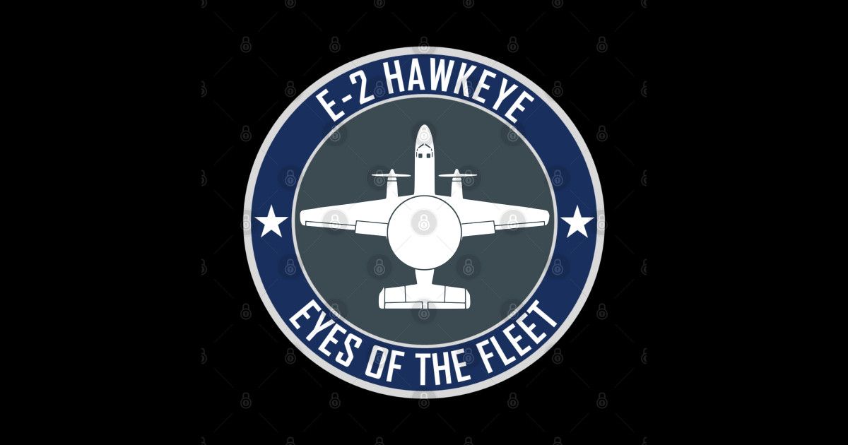 E-2 Hawkeye - Us Navy E2 Hawkeye - Sticker | TeePublic