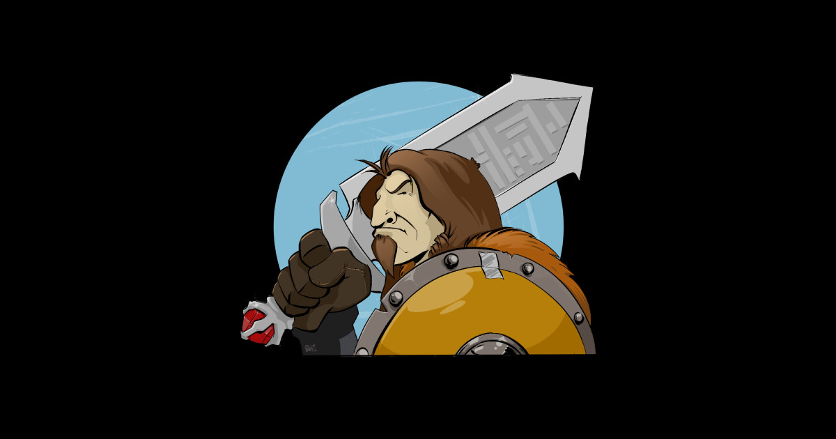 Shield Wall - Fighter - Sticker | TeePublic