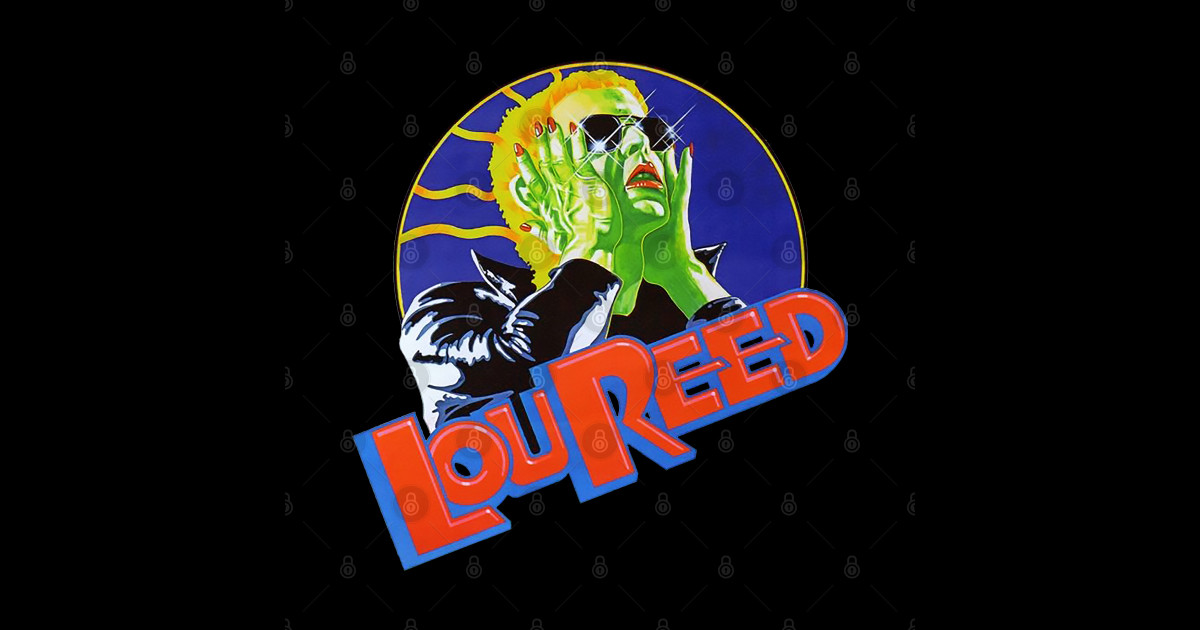 Lou Reed - Lou Reed - Sticker | TeePublic