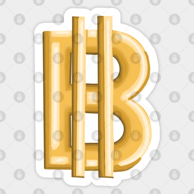 Benjamin’s Symbol - Symbol - Sticker | TeePublic
