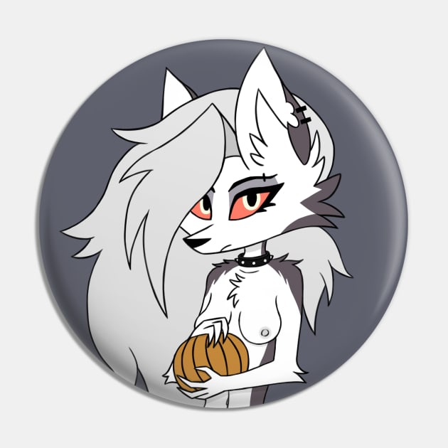 Loona Wolf Nsfw Helluva Boss Loona Helluva Boss Pin Teepublic