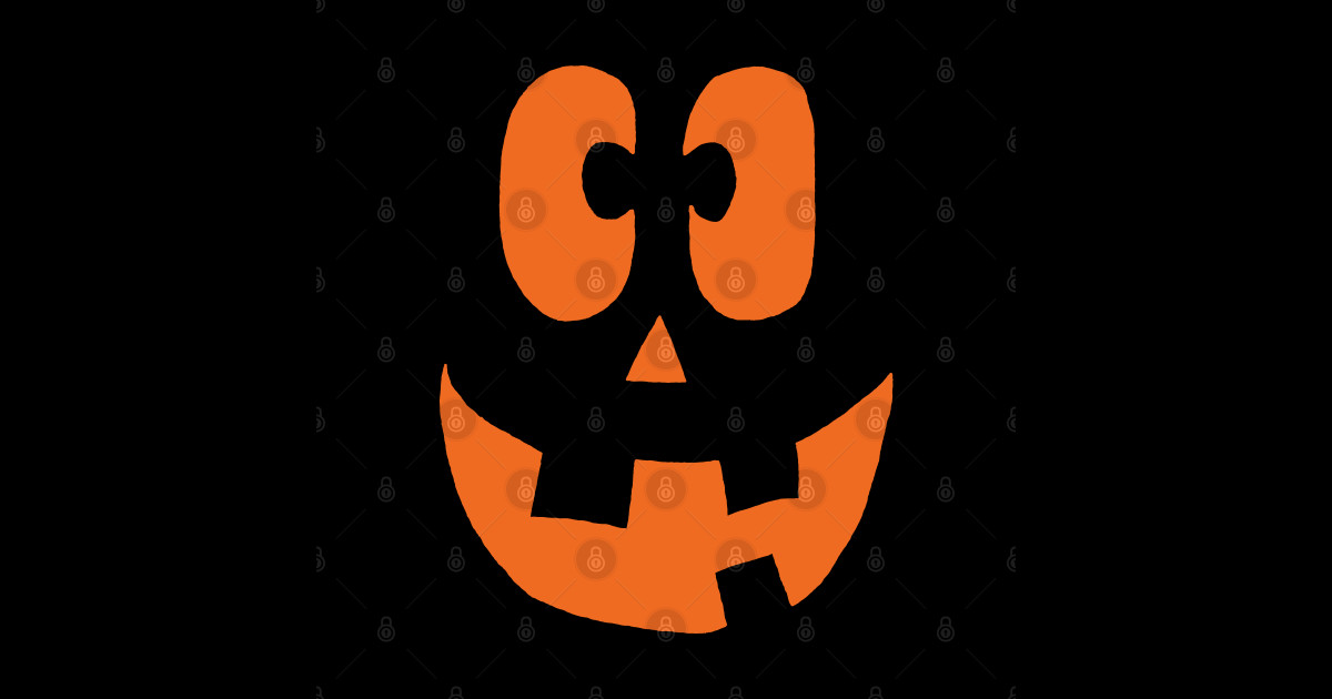 Reverse Jack O' Lantern #6 - Halloween - Sticker | TeePublic