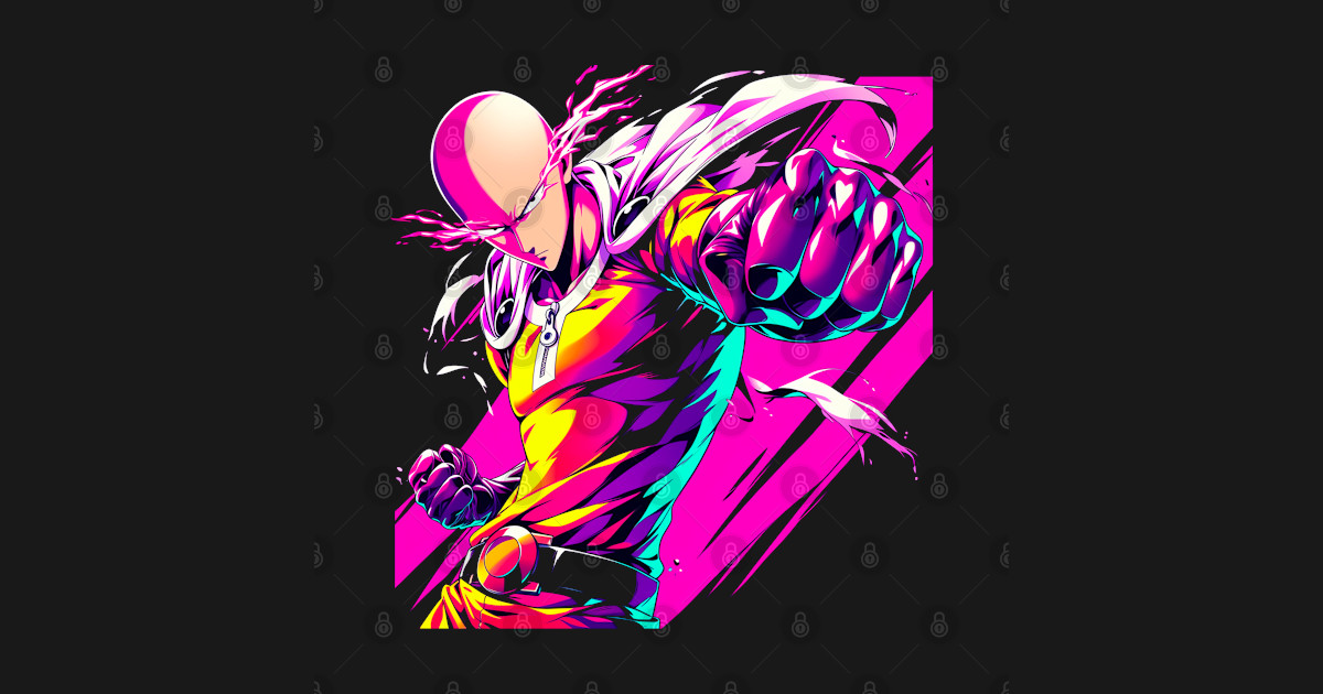 saitama - one punch man - One Punch Man - T-Shirt | TeePublic
