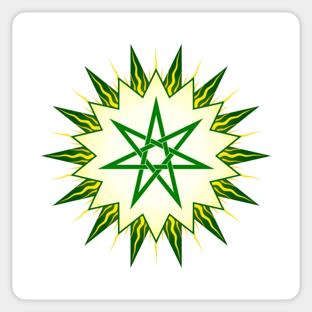 Elven Star - Star - Sticker | TeePublic