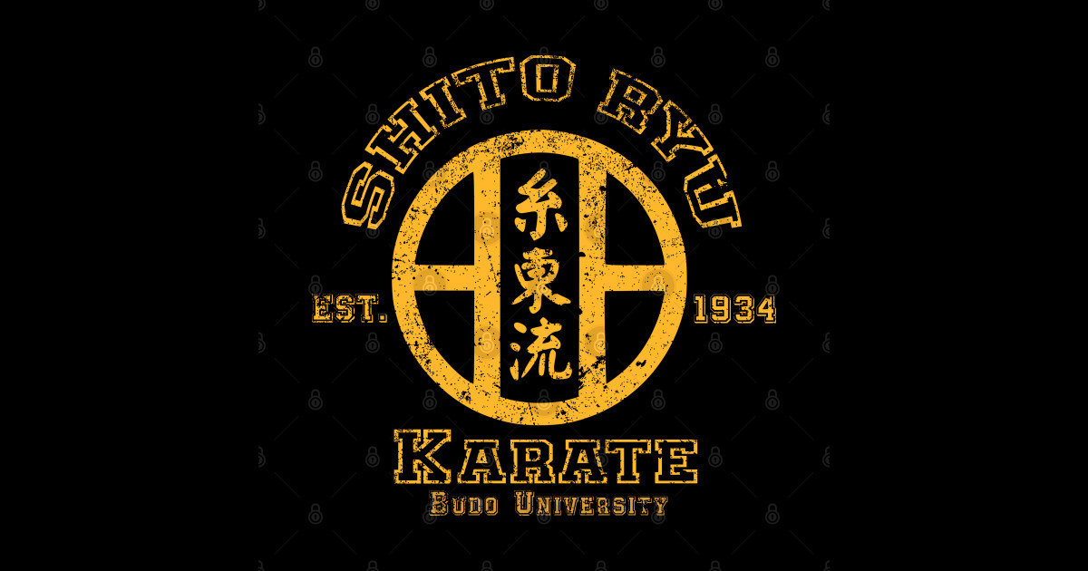 Shito Ryu Karate Budo Academy Martial Arts Design - Karate - Sticker ...