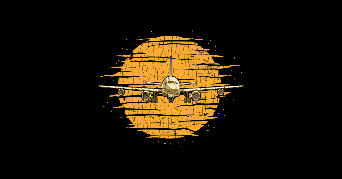 Vintage Aircraft Jet Mechanic Aviator Aircraft Pilot Flyer Gift Plane ...