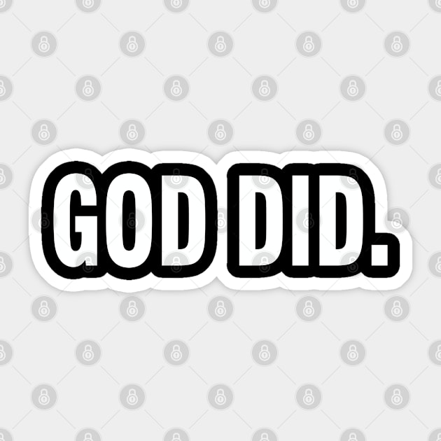 God Did Christ God Faiths Faiths Jesus Bible Verse Vintage - God Did ...