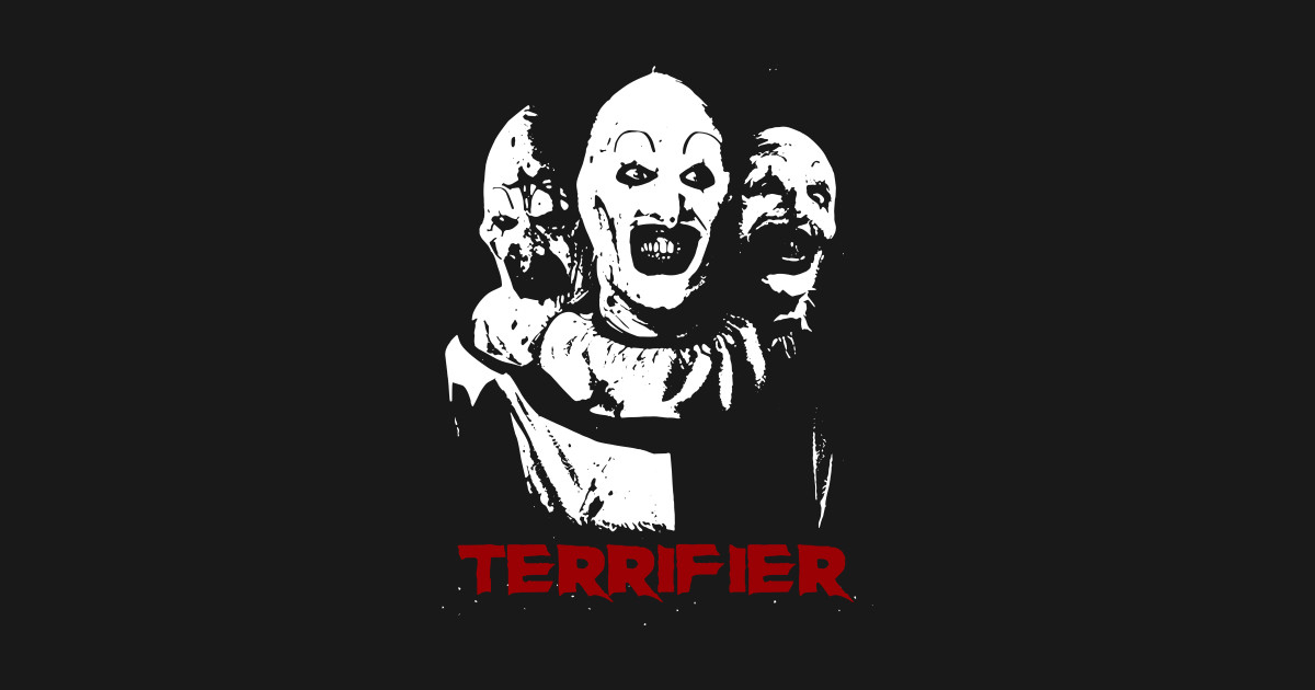 Scary Clown Horror 90s Halloween Movie - Terrifier - T-Shirt | TeePublic