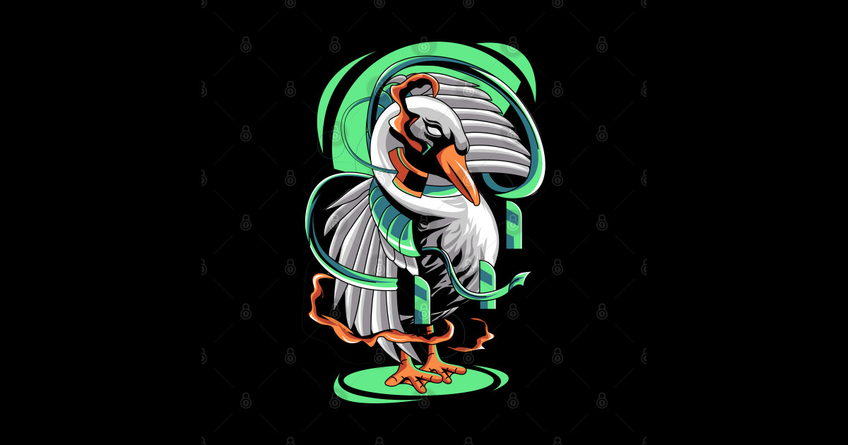 goose robotic illustration - Goose Robotic Illustration - Sticker ...