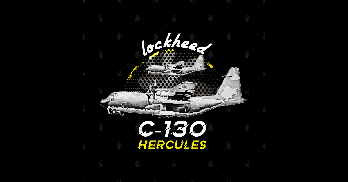 Lockheed C-130 Hercules - Lockheed C 130 Hercules Vintage Aircraf ...