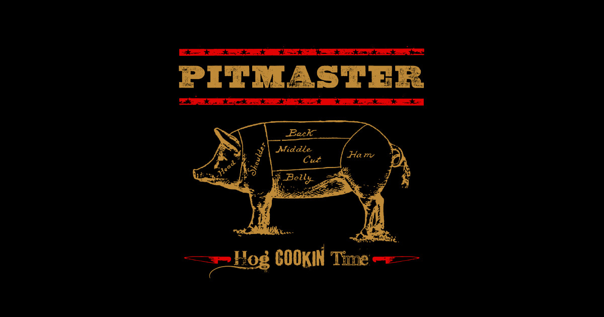 Pitmaster - Bbq - Sticker | TeePublic