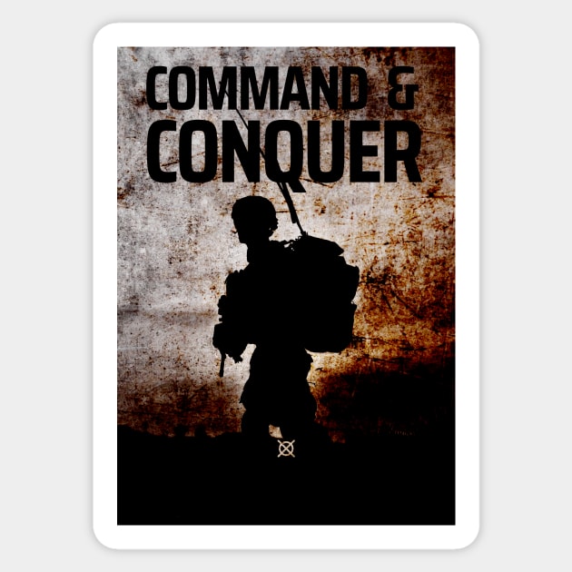 Command and Conquer Red Alert - Ommand And Conquer - Sticker | TeePublic