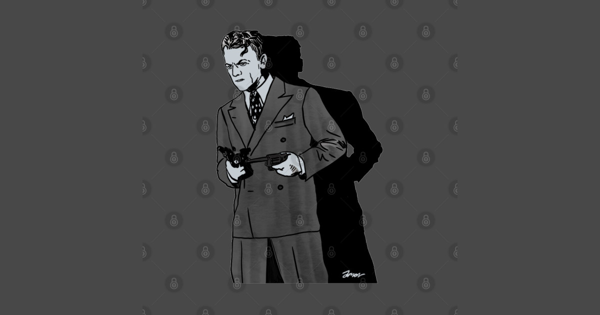 Jimmy Cagney - Jimmy Cagney - T-Shirt | TeePublic