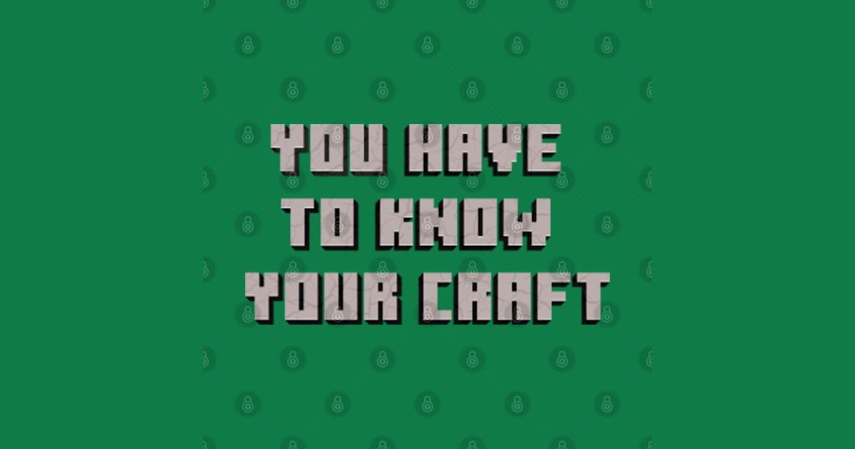 Minecraft warning - Minecraft Warning - T-Shirt | TeePublic