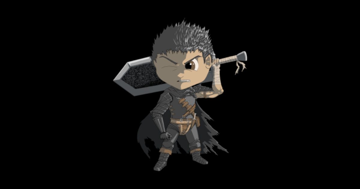 Chibi Guts - Chibi Guts - T-Shirt | TeePublic