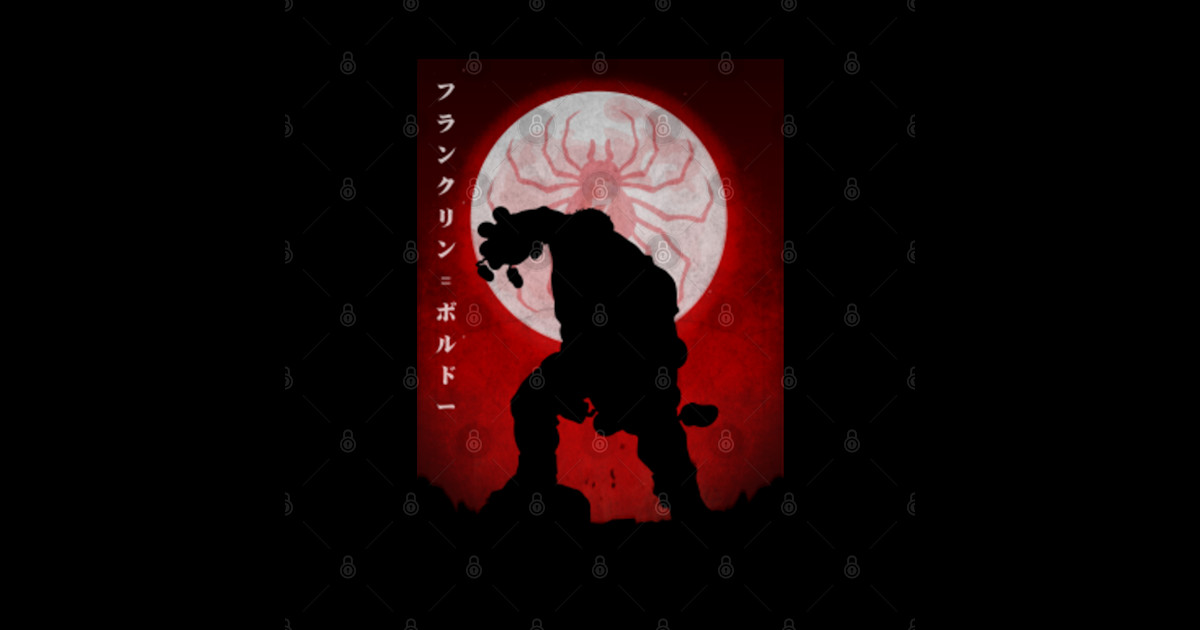 Franklin Bordeau Cloud Silhouette Phantom Troupe Sticker Teepublic