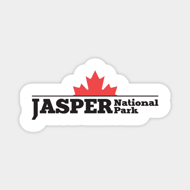 Jasper National Park Logo - Jasper National Park - Magnet | TeePublic
