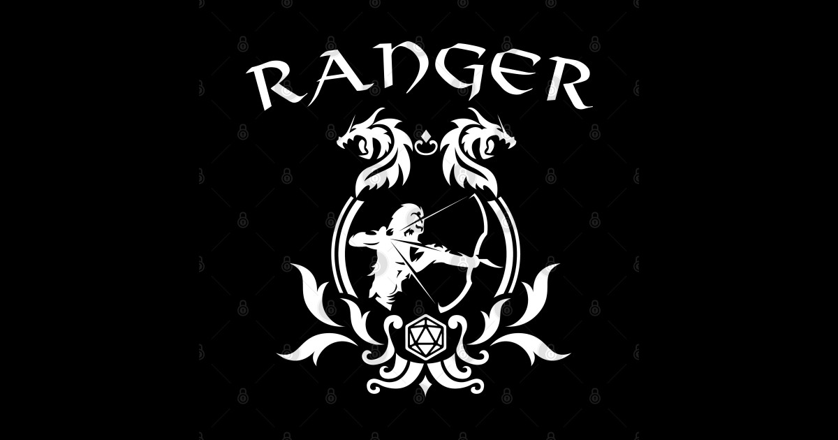 DnD Ranger Class Symbol Print - Dnd Ranger - Sticker | TeePublic