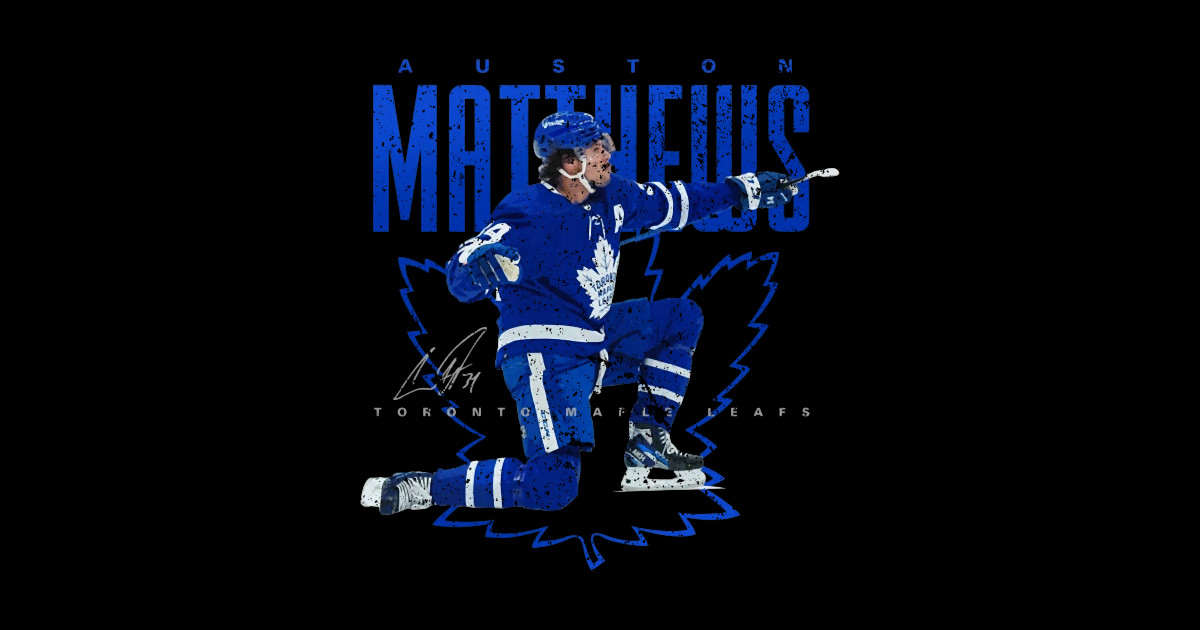 Auston Matthews - Auston Matthews - Sticker | TeePublic