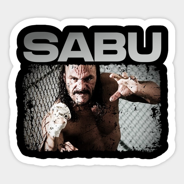 SABU - POSE - GRUNGE - Sabu - Sticker | TeePublic