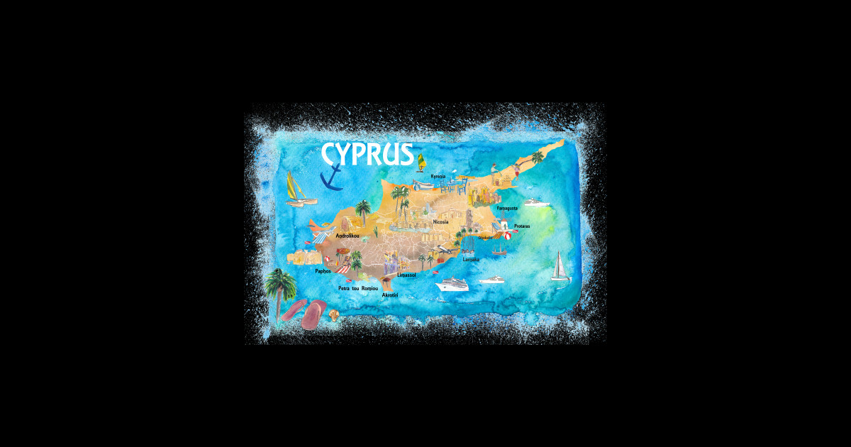 Cyprus - Cyprus - Sticker | TeePublic