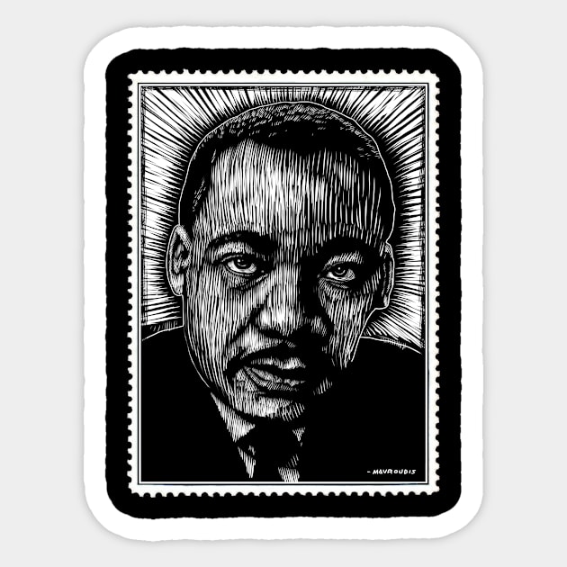Martin Luther King, Jr. - Martin Luther King Jr - Sticker | TeePublic