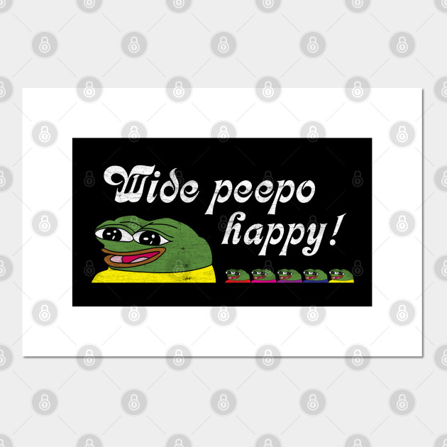 Wide Peepo Happy! Partridge Pepe (Distressed) - Widepeepohappy ...