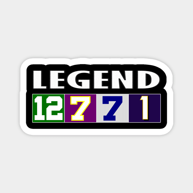 Randall Cunningham is a Legend - Randall Cunningham - Magnet | TeePublic