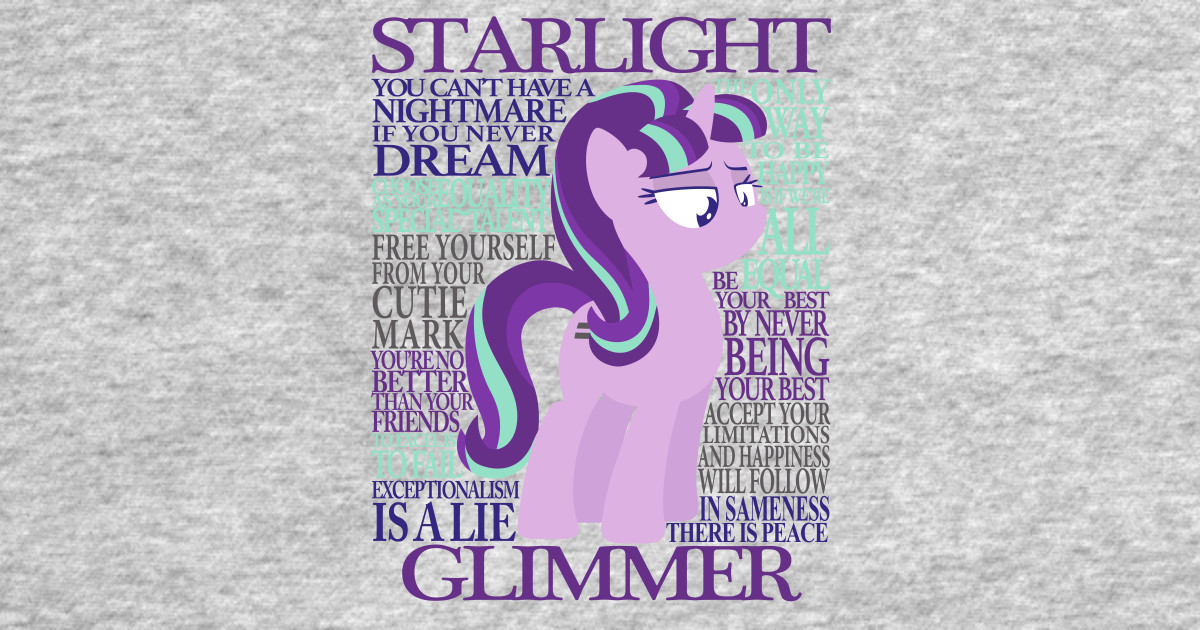 The Many Words of Starlight Glimmer - Glimmer - Kids Hoodie | TeePublic