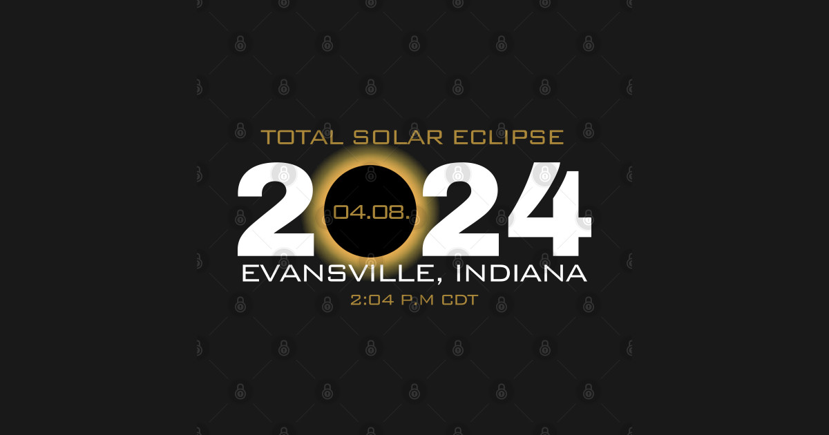 Indiana Totality Total Solar Eclipse - Eclipse 2017 - T-Shirt | TeePublic