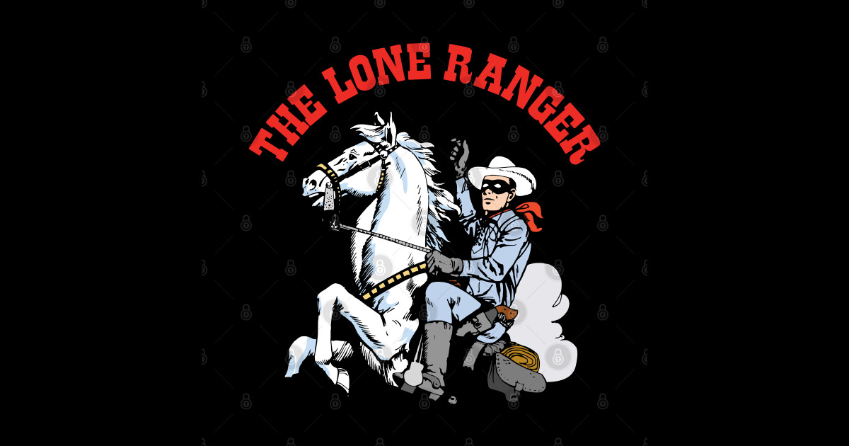 The Lone Ranger - The Lone Ranger - Sticker | TeePublic
