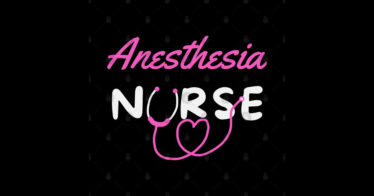 ANESTHESIA NURSE - Anesthesia Nurse - Sticker | TeePublic
