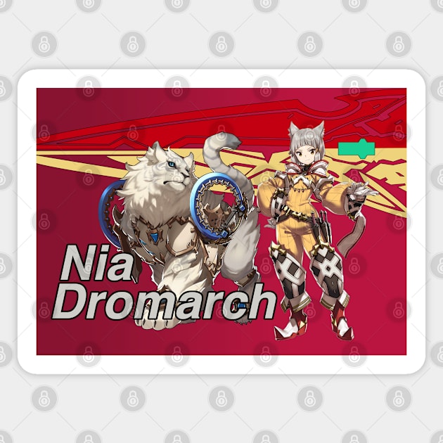 Nia and Dromarch (Xenoblade Chronicles 2) - Xenoblade Chronicles ...