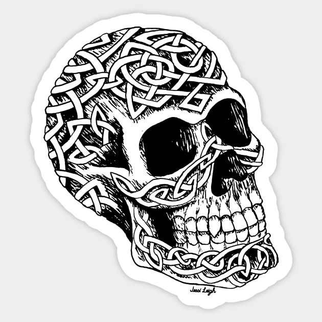 celtic skull