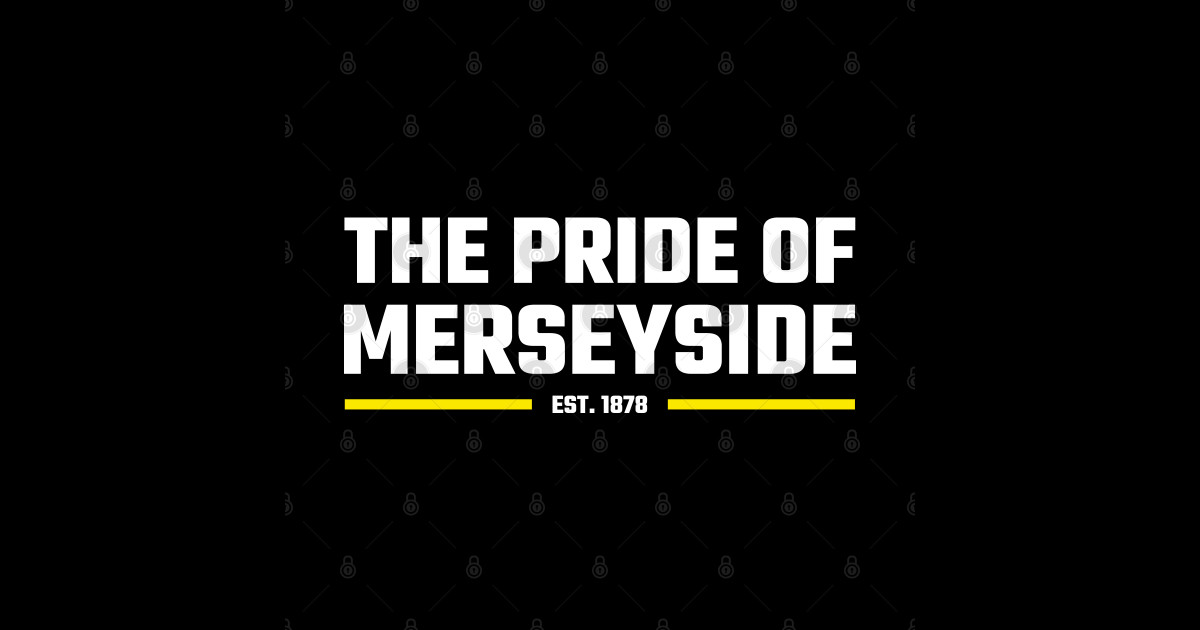 The Pride of Merseyside - Everton - Sticker | TeePublic