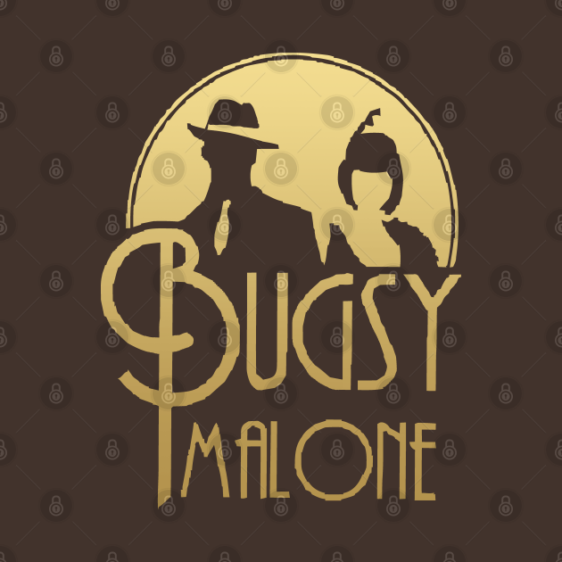 Bugsy Malone Design #2 - Gold (Can be personalised) - Bugsy Malone 2 ...