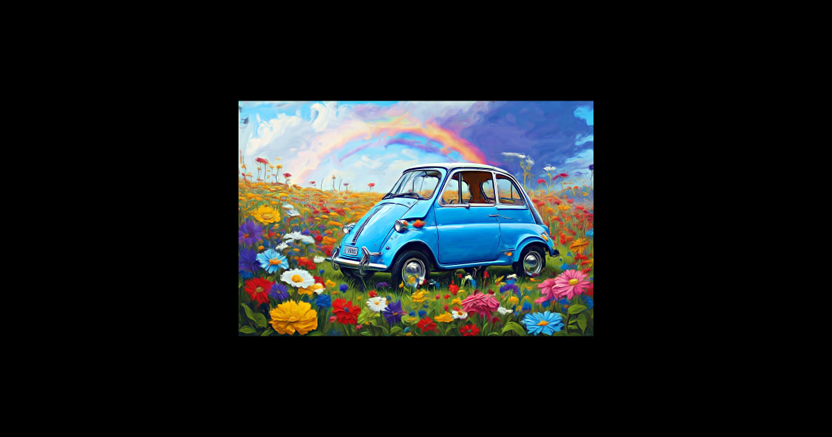 Cute Isetta in Art - Isetta - Sticker | TeePublic