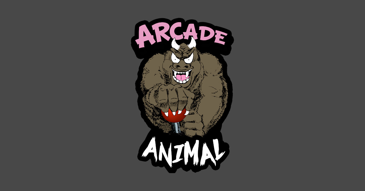 ARCADE ANIMAL - Arcade Games - T-Shirt | TeePublic