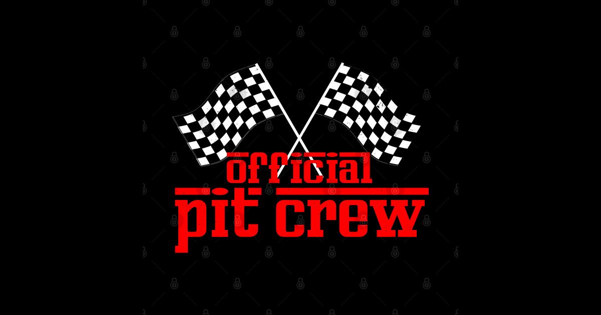 Pit Crew Race Car Party Car Racing Checkered Flag Racing, Tuner ...