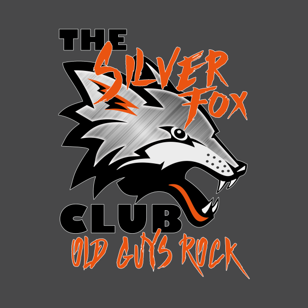 The Silver Fox Club - Silver Fox - T-Shirt | TeePublic