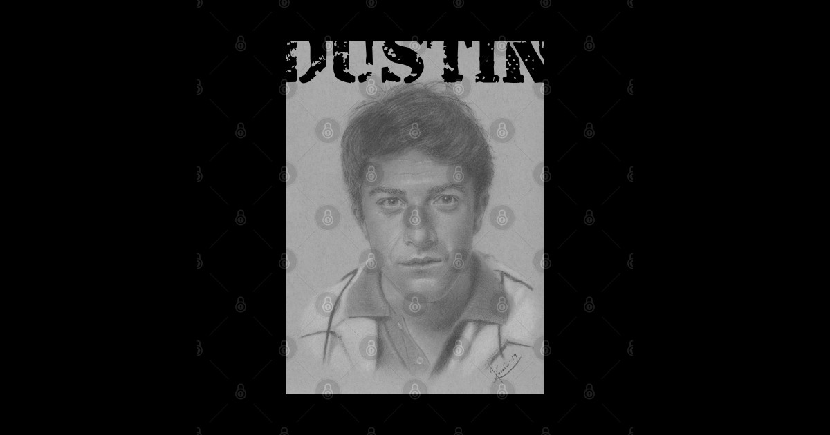 Dustin Hoffman - Dustin Hoffman - Sticker | TeePublic