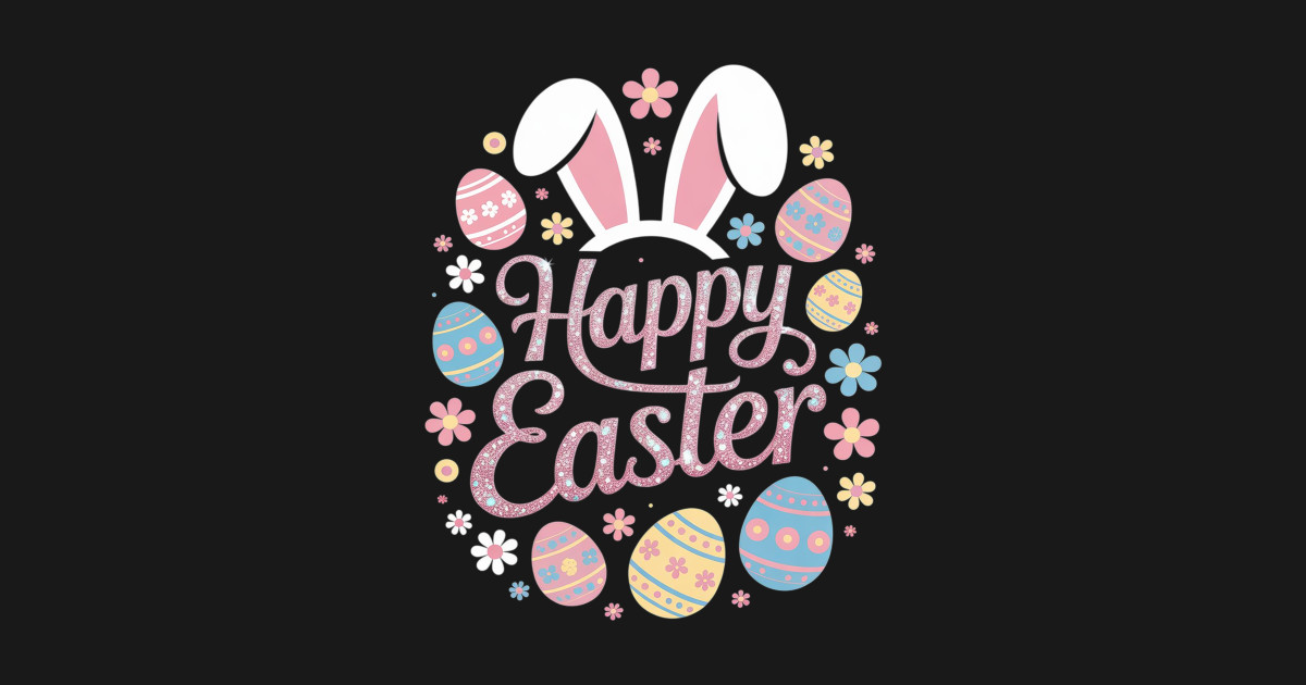 Happy Easter Sayings Egg Bunny - Happy Easter Sayings Egg Bunny - T ...